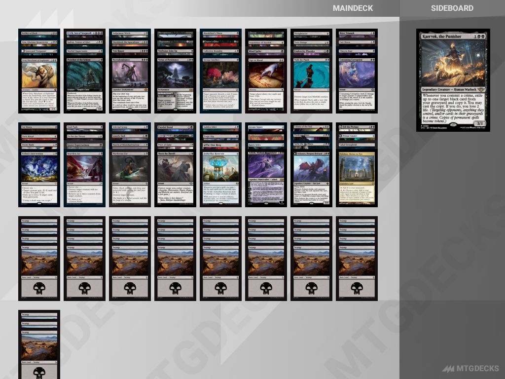 Historic-Brawl Snapcaster Cowboy deck by lagorgeous • MTG DECKS