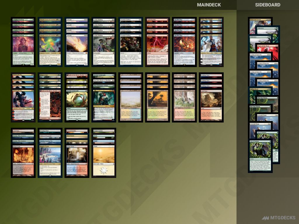 Modern 4 Color Control deck by chappelle519 • MTG DECKS