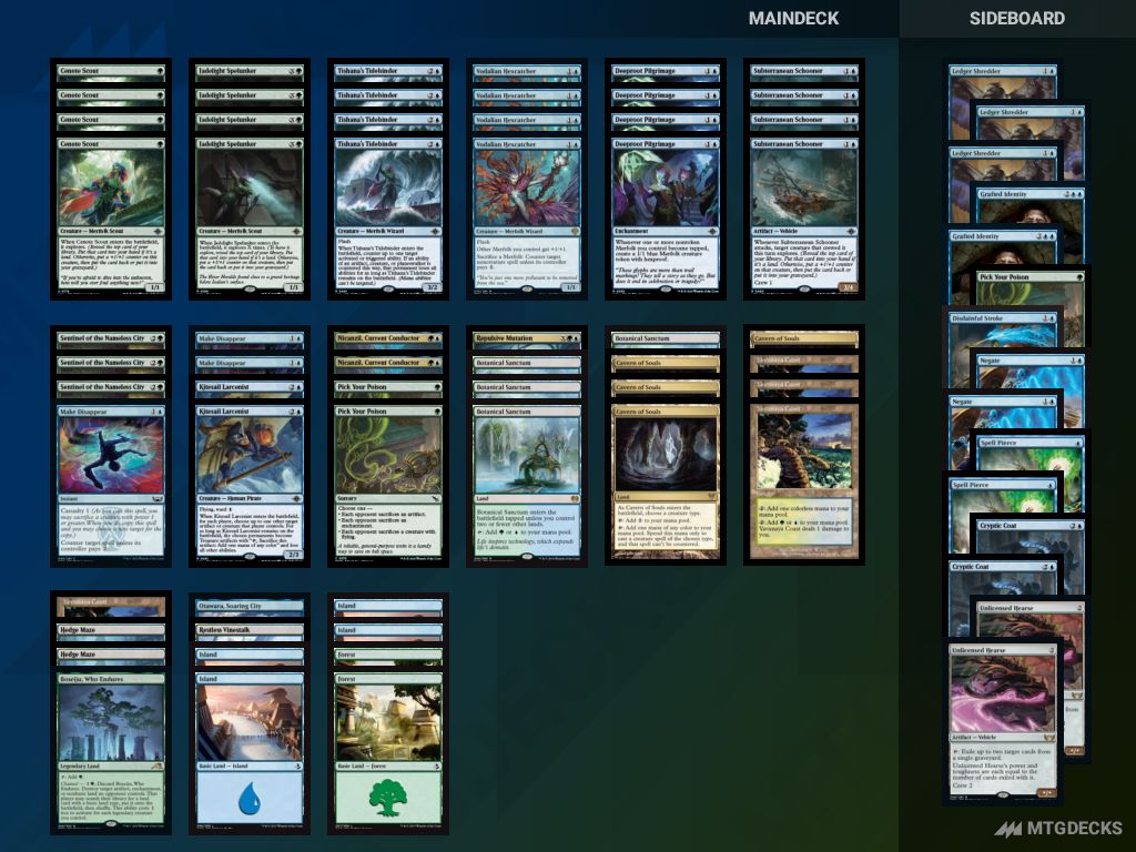 MTG Standard Outlaws of Thunder Junction Simic Merfolks top decks • MTG ...