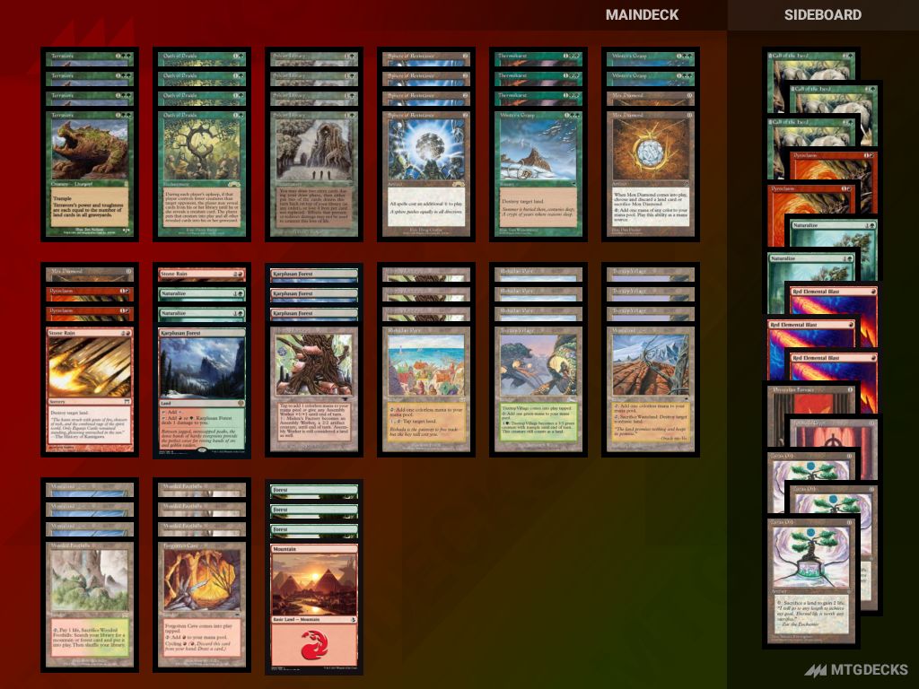 Premodern Oath deck by Nicolas Fama • MTG DECKS