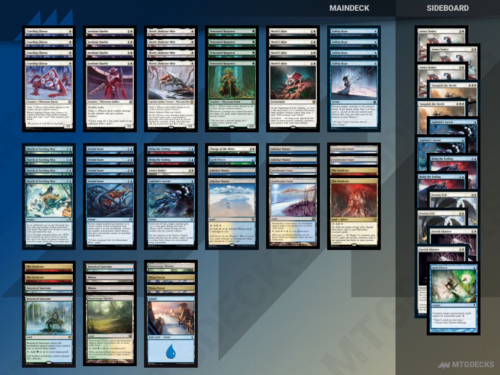 Standard Bant Toxic deck by Luis Allende • MTG DECKS