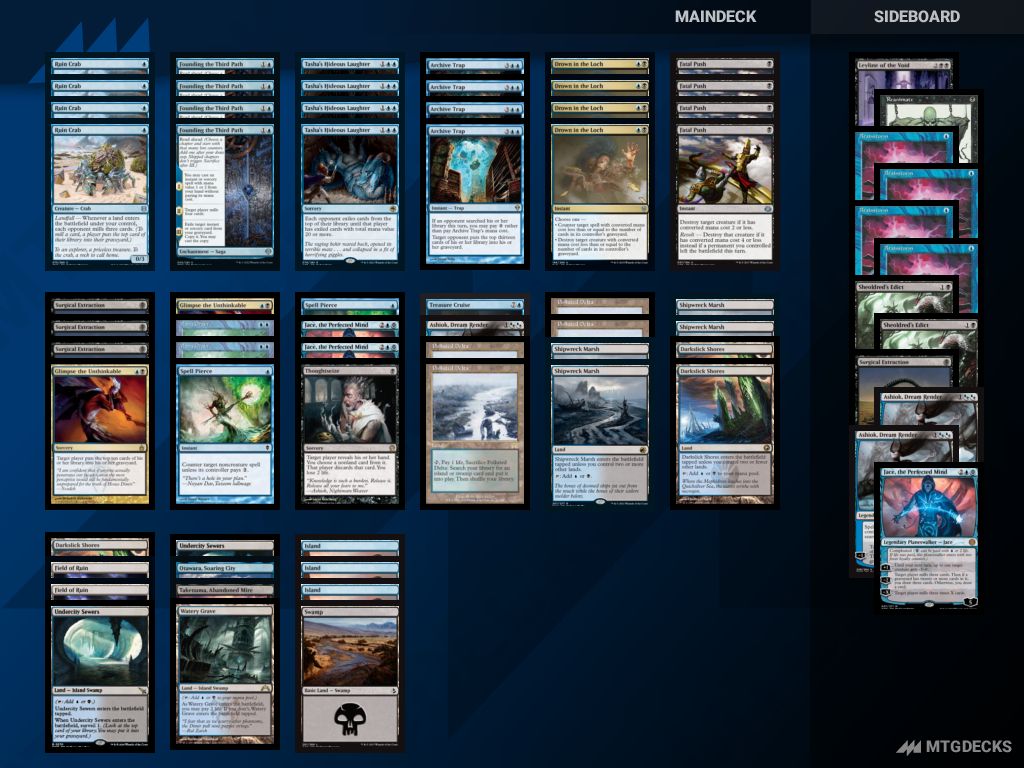 Timeless Dimir deck by MTGA-Assistant-Meta • MTG DECKS