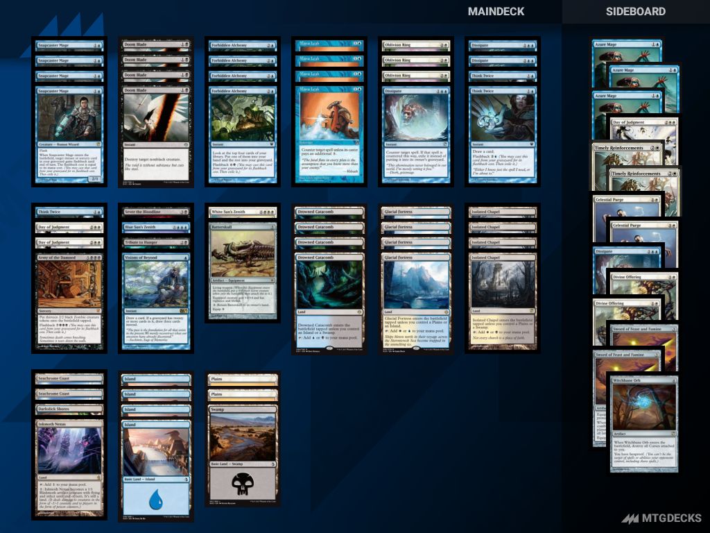 Standard Esper Control deck by AliAintrazi • MTG DECKS