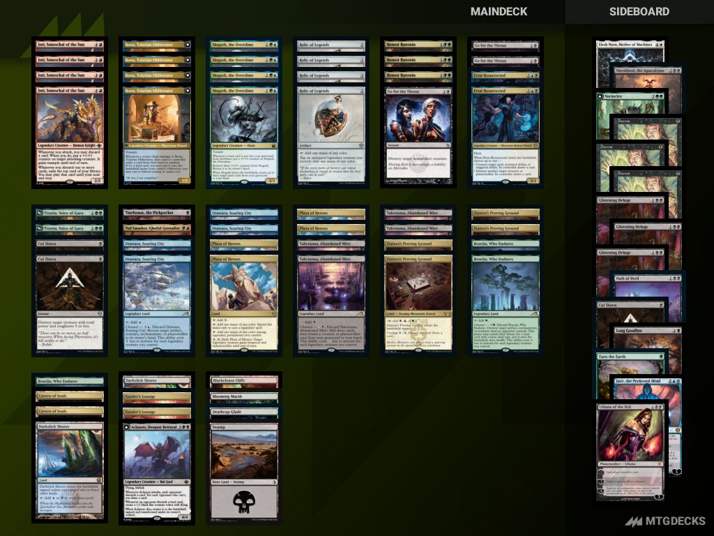 Standard Four-Color Legends deck by Dairion Hartshorn • MTG DECKS