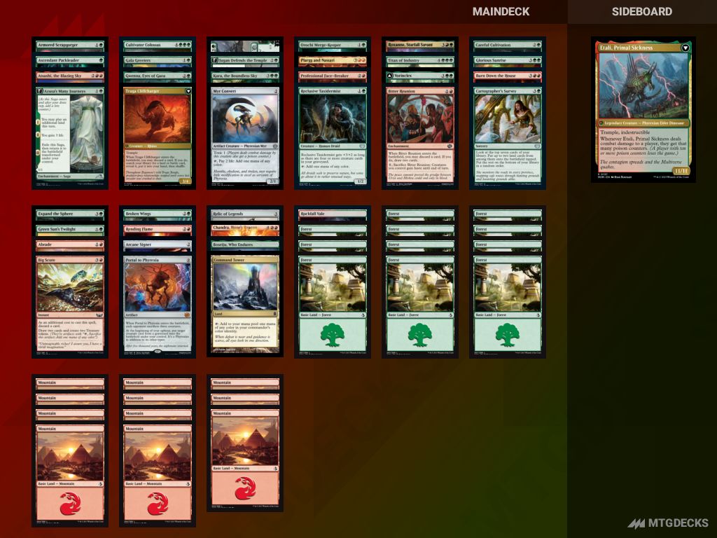Brawl Etali, Primal Conqueror deck by MTGA-Assistant-Meta • MTG DECKS