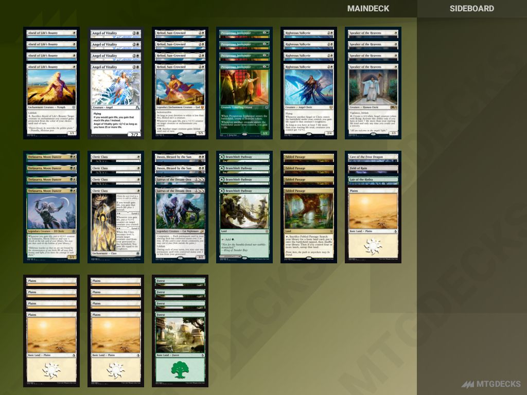 MTG Timeless Selesnya Lifegain top decks • MTG DECKS
