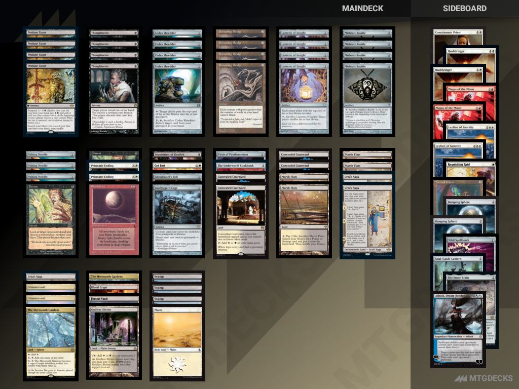 Modern Mardu Moon Lantern deck by entuo • MTG DECKS