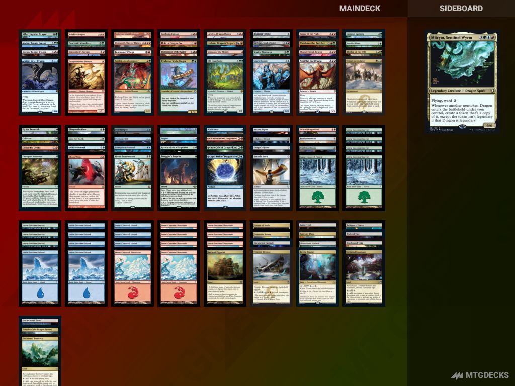 Historic-Brawl A Wyrm's Last Wish deck by DeviaAnims • MTG DECKS