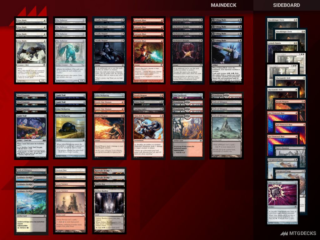 Pauper Mardu Artifact deck by Łukasz Drążek • MTG DECKS