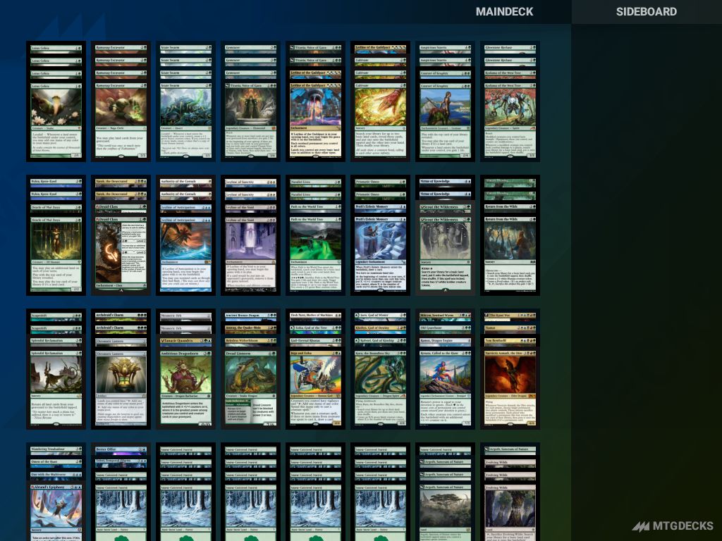 Arena Historic 4 Color Legends deck by tayjay-plainswalker • MTG DECKS