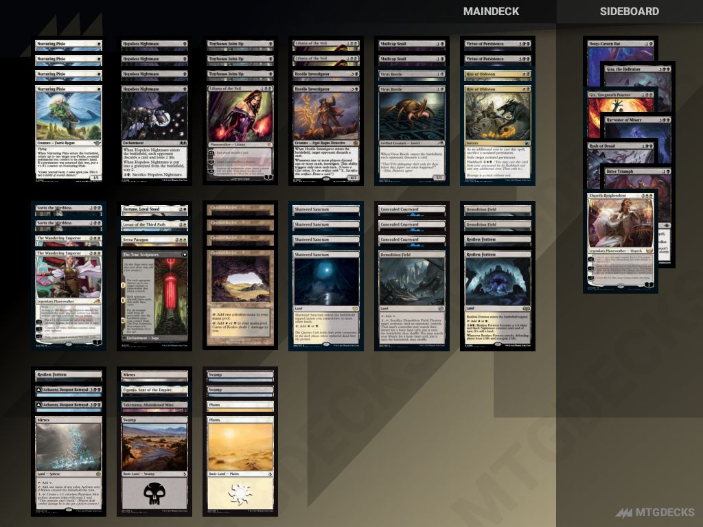 Arena Standard Turbo Discard deck by Sonio • MTG DECKS