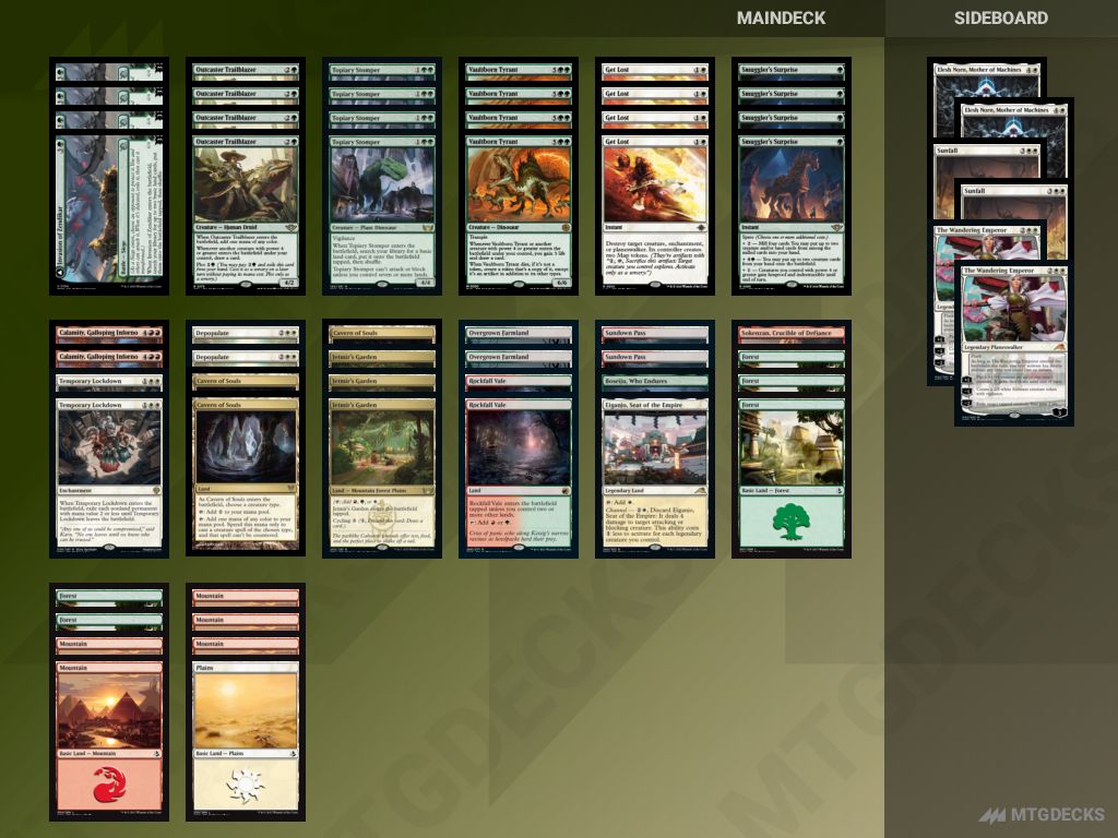 Standard Naya surprise deck by tretamtg • MTG DECKS