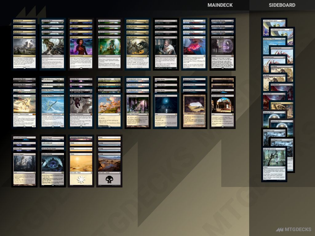Explorer Orzhov Doom deck by wirmie • MTG DECKS