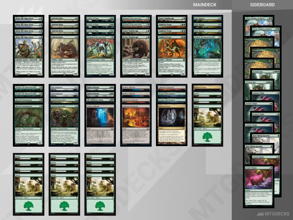 Arena Standard WC+GRN Counters deck by SirCrush • MTG DECKS