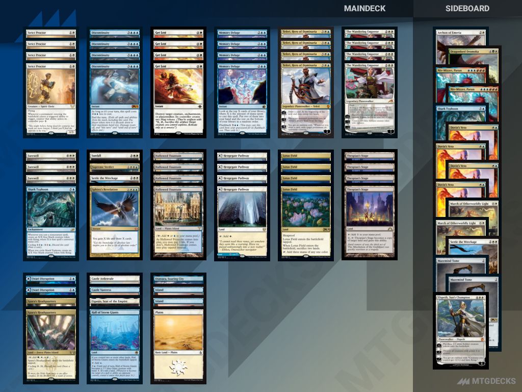 Pioneer Lotus Control deck by Fukudome Yuu • MTG DECKS