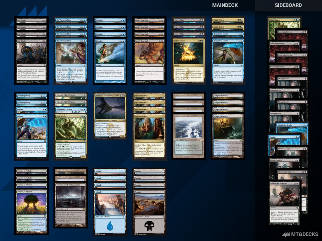 Standard Sultai Delve deck by Emanuel Attar Hamadari • MTG DECKS