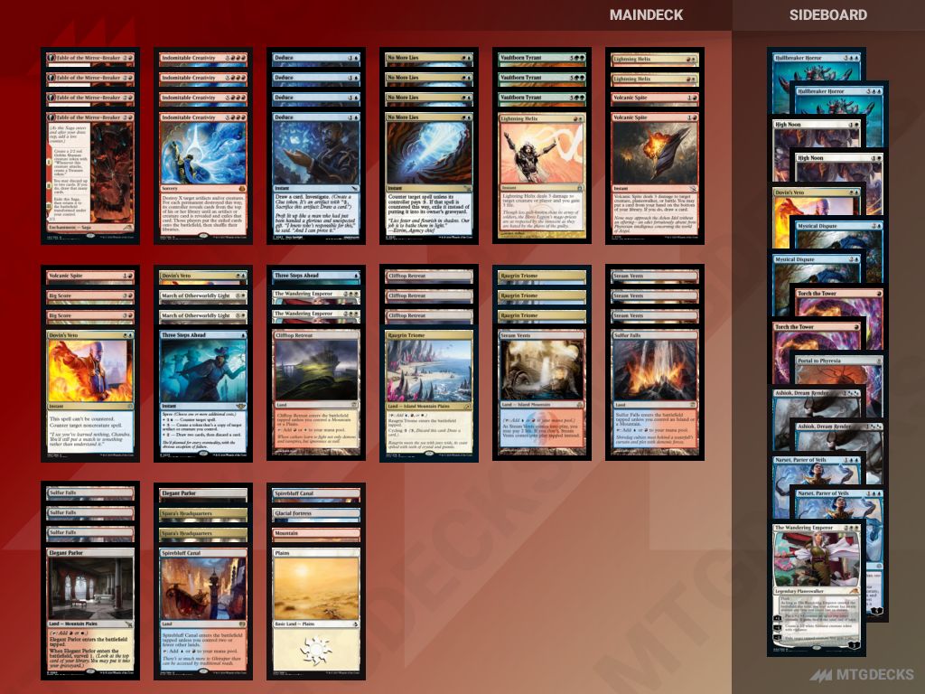 Pioneer Indomitable Creativity deck by Ishihara Jun • MTG DECKS