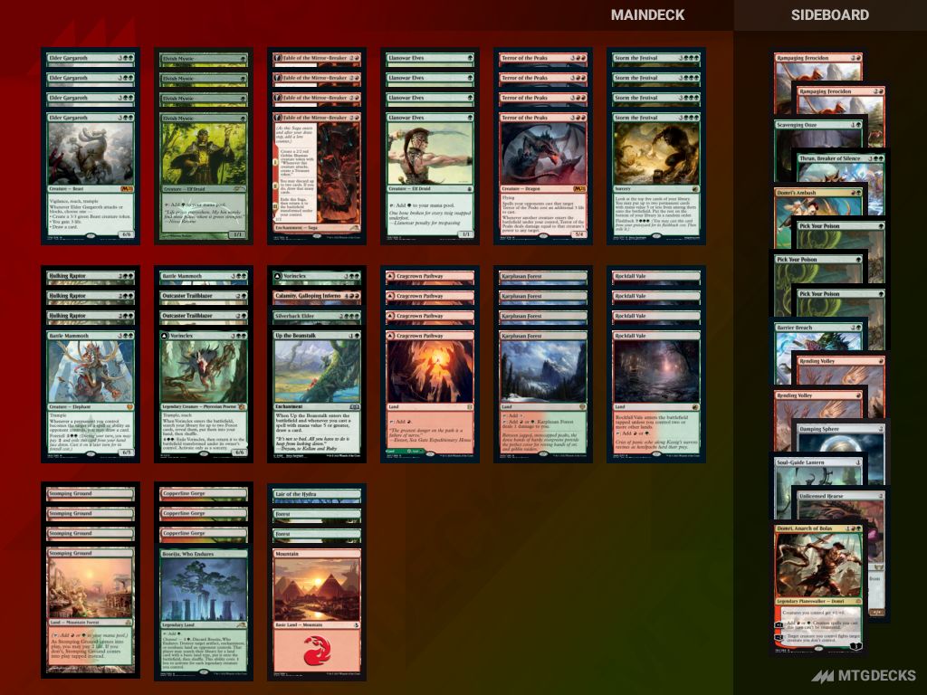 Arena Explorer [E] Gruul Beans deck by timeEater • MTG DECKS