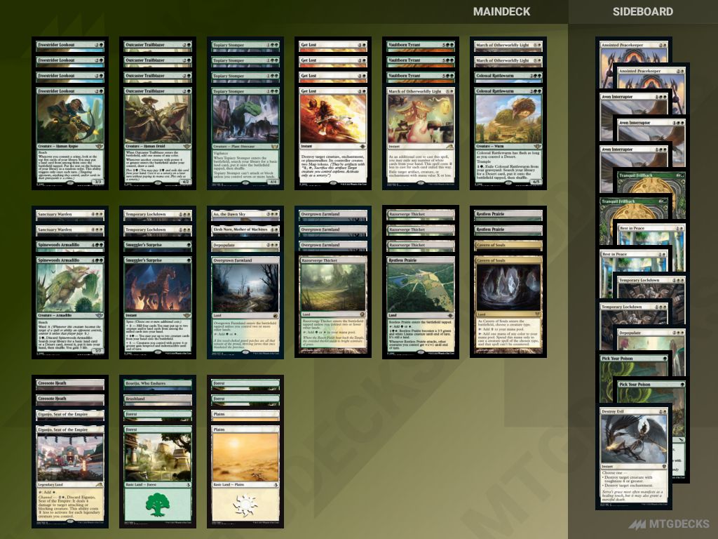Arena Standard Selesnya Surprise deck by Denriall • MTG DECKS