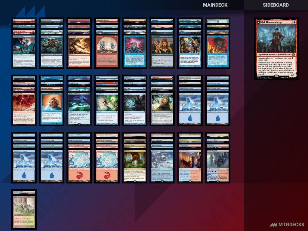 Duel-Commander Ral, Monsoon mage deck by seb708 • MTG DECKS