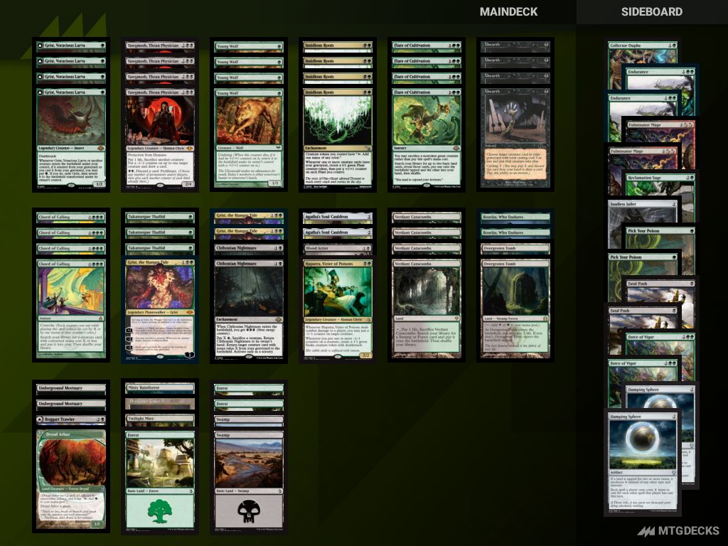 Modern Insidious Yawg deck by meat_mtg • MTG DECKS