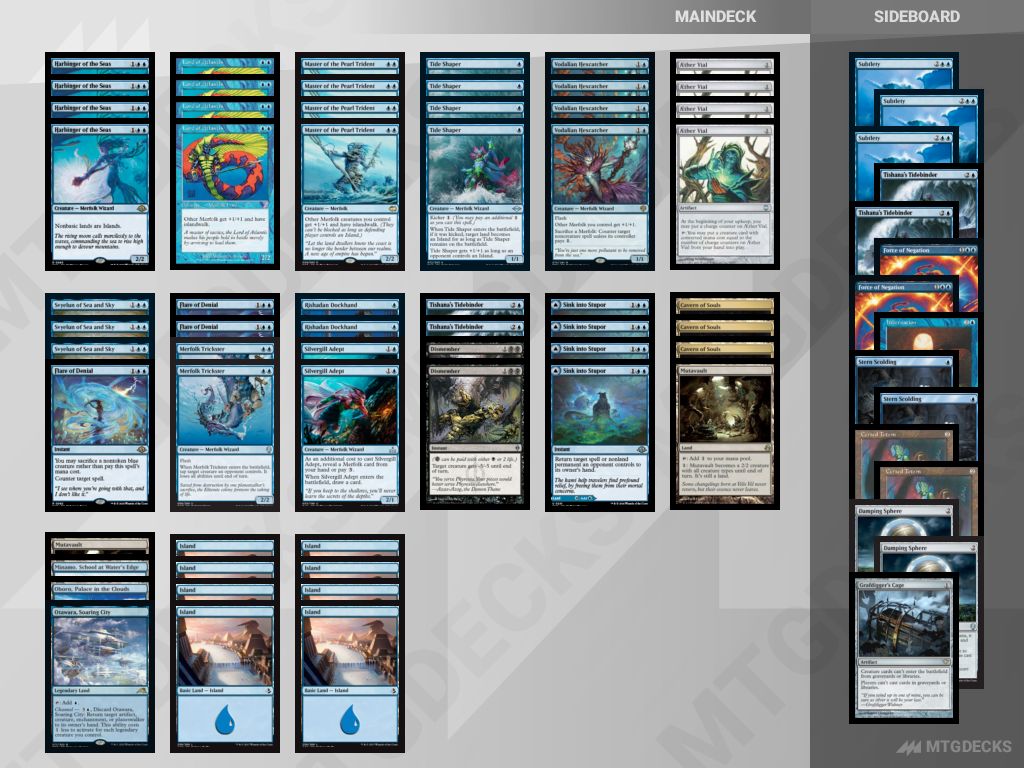 Modern Merfolk deck by Janyst Karol • MTG DECKS