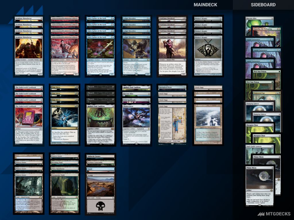 Modern Asmo Food deck by Nicholas Goad • MTG DECKS