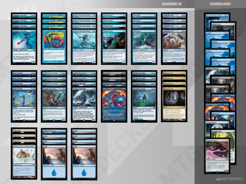 Modern Merfolk deck by Ookura Takahiro • MTG DECKS
