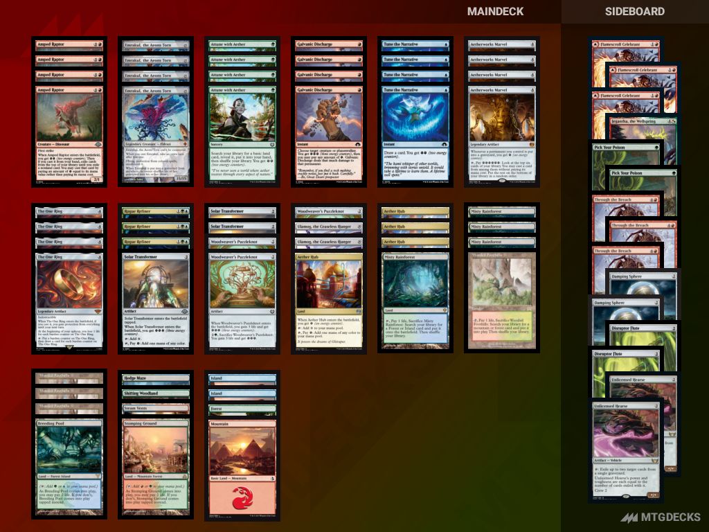 Modern 4c-marvel-20240625-040803 deck by xerioc2 • MTG DECKS