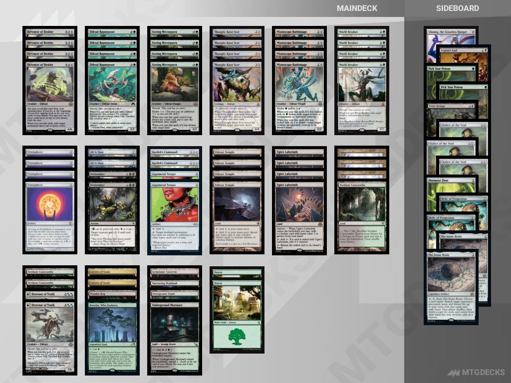 Modern BG Eldrazi Breaker deck by mateusf34 • MTG DECKS