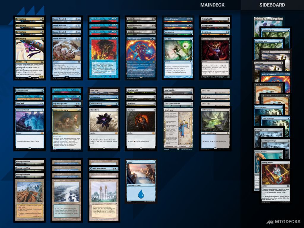 Vintage Lurrus Saga deck by Riccardo Bragato • MTG DECKS