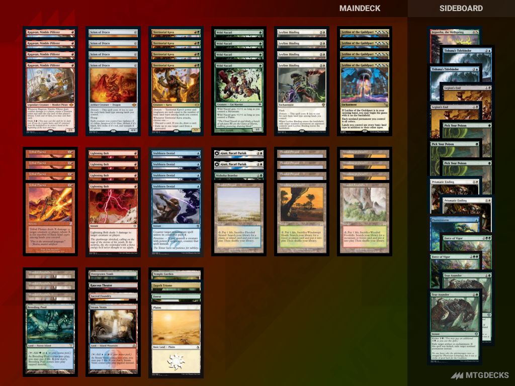 Modern Domain Zoo deck by Morgan Hill • MTG DECKS