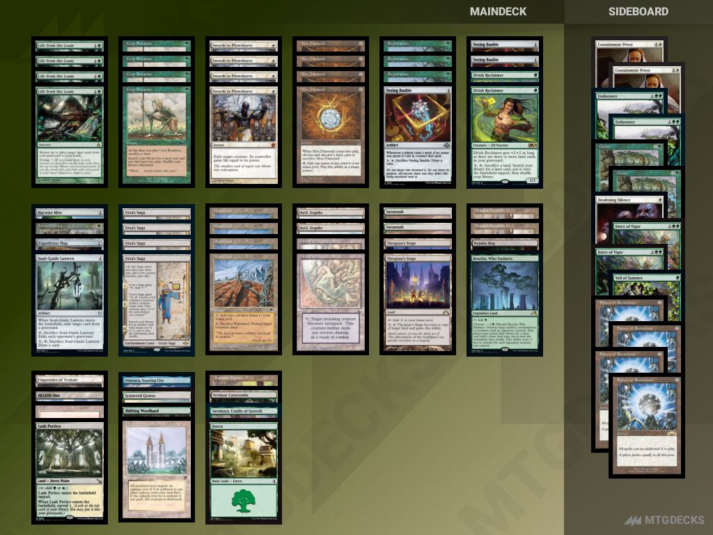 Legacy Lands deck by Kaneko Yasuki • MTG DECKS