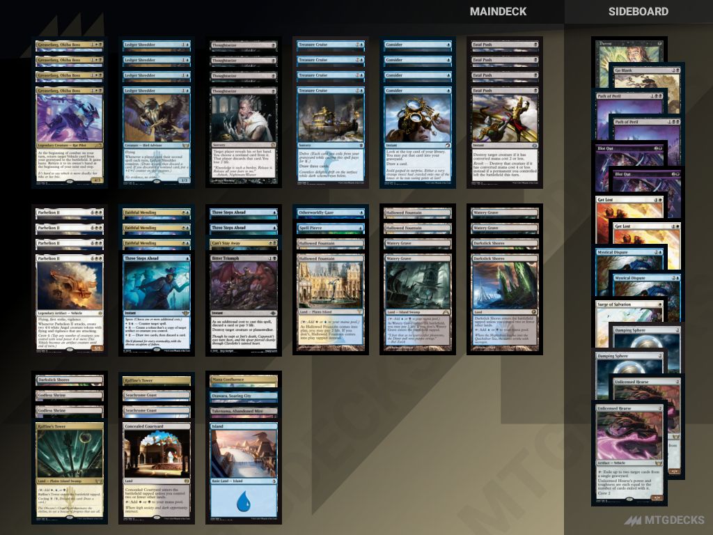Arena Explorer Esper Greasefang deck by Taker • MTG DECKS