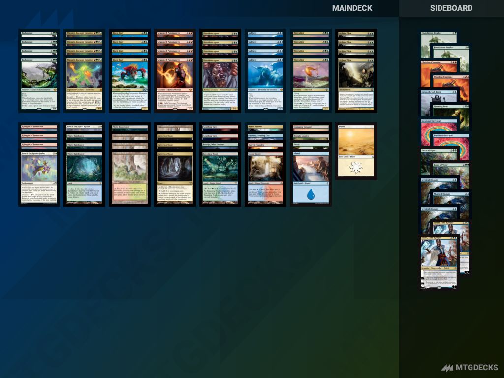 Modern Four-color Combo deck by Gabriele Gandolfo • MTG DECKS