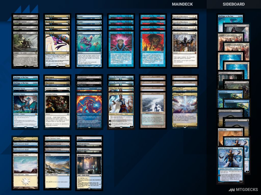 Legacy Esper Control deck by Bruno Azôr • MTG DECKS