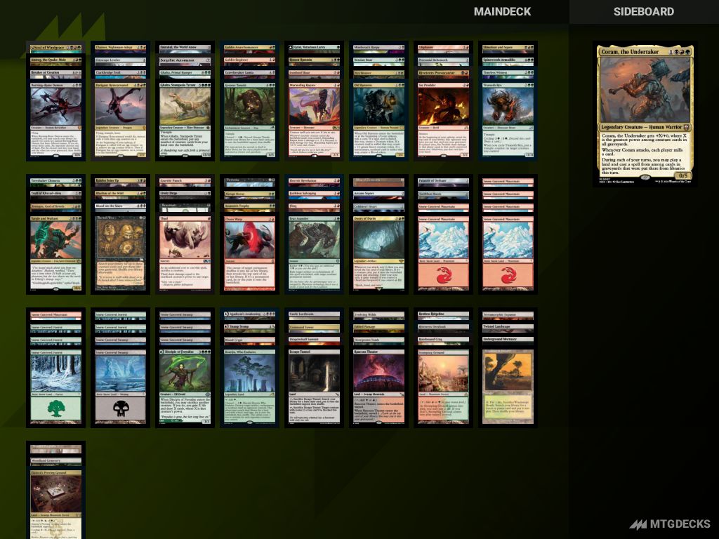 Historic-Brawl Coram deck by Bin_Yu • MTG DECKS