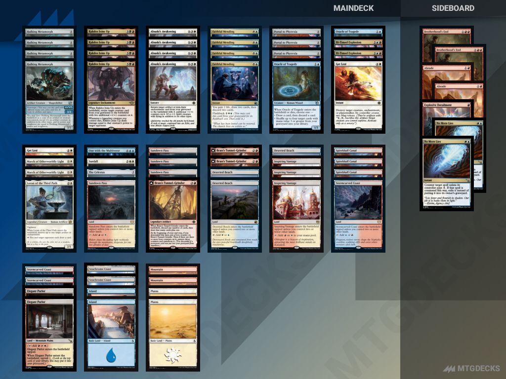 MTG Standard Outlaws of Thunder Junction Jeskai Awakening top decks ...