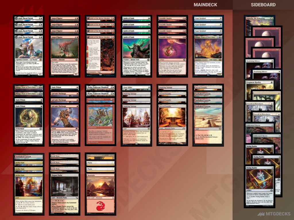 Arena Timeless TL boros deck by guoguo • MTG DECKS