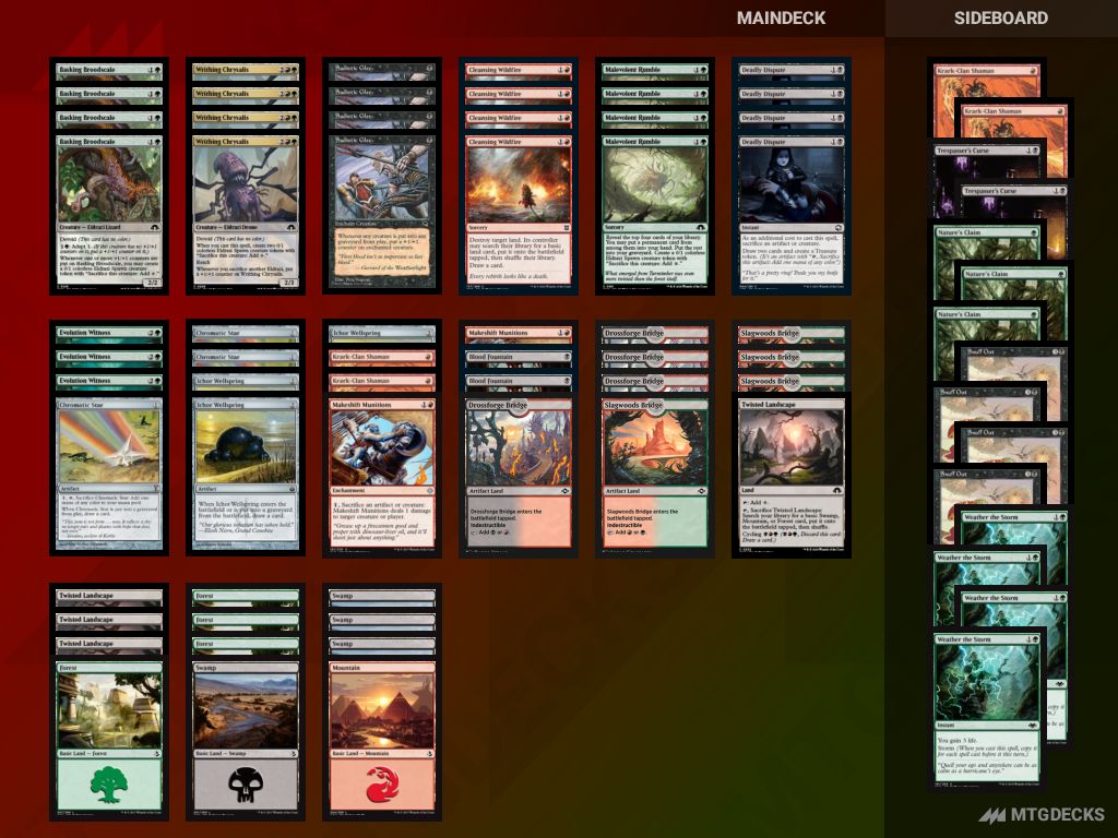 Pauper [Pa] MH3 Wildfire Broodscale deck by keigamtg • MTG DECKS