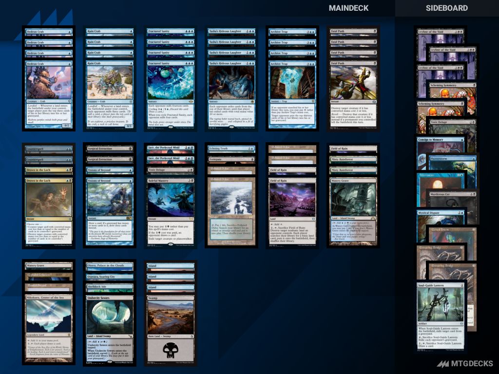 Modern Library Destruction deck by YOSHIKAWA MASAHIRO • MTG DECKS