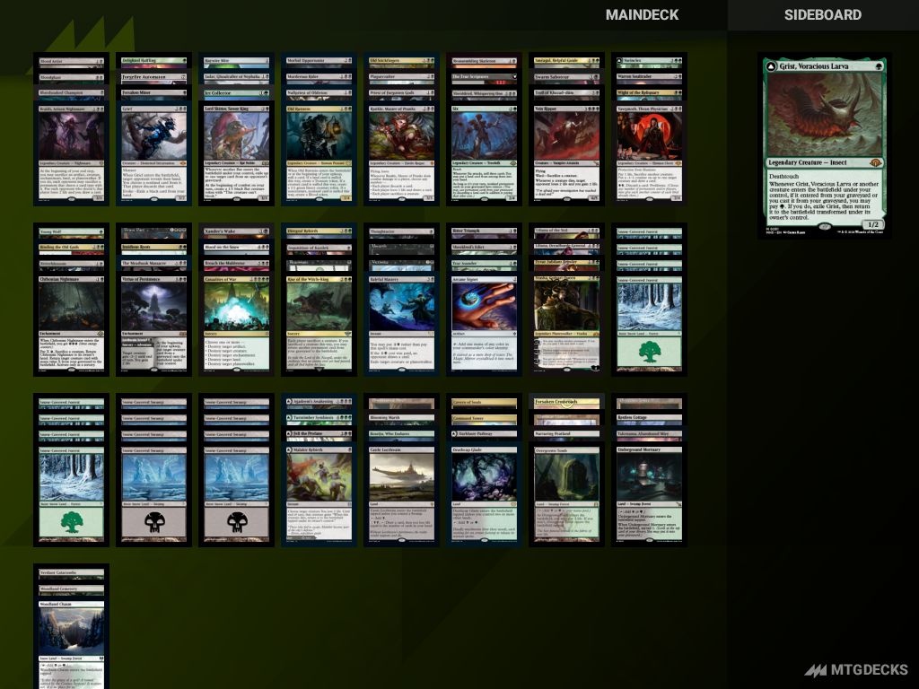 Historic-Brawl Feed The Swarm deck by MysticRemora42 • MTG DECKS