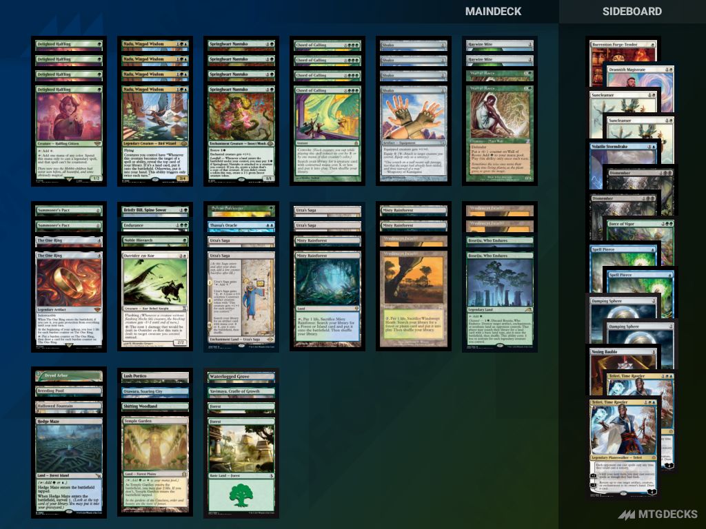 Modern Nadu Shuko Combo deck by Pugface • MTG DECKS