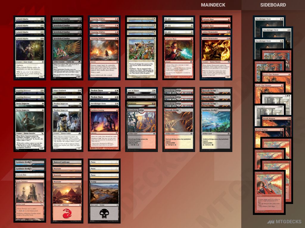 Pauper Mardu deck by Sebastiano Cactus • MTG DECKS