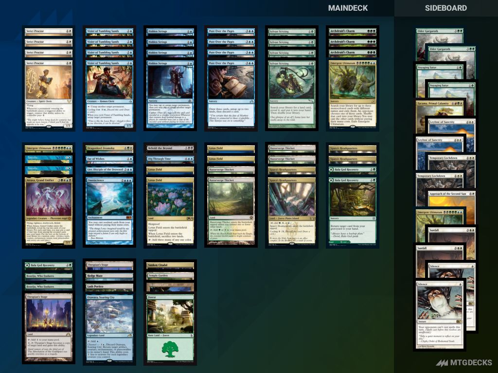 Pioneer Lotus Combo deck by Imai Takumi • MTG DECKS