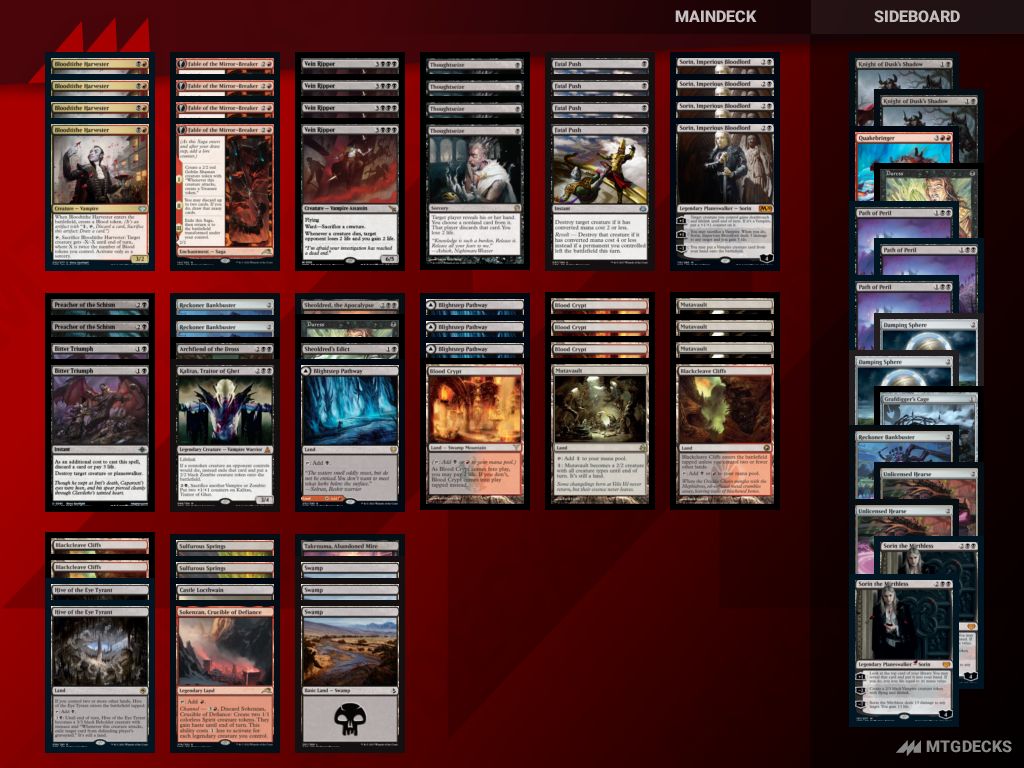 Arena Explorer Rakdos Vampires deck by deivmeh • MTG DECKS