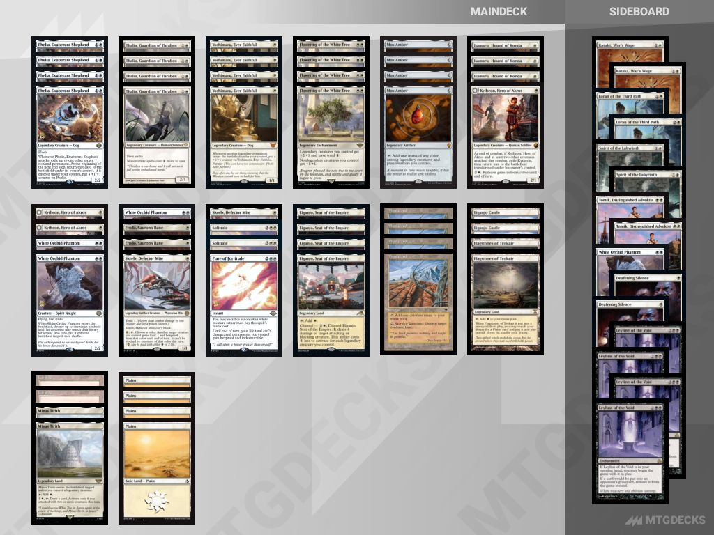 MTG Legacy White Weenie top decks • MTG DECKS