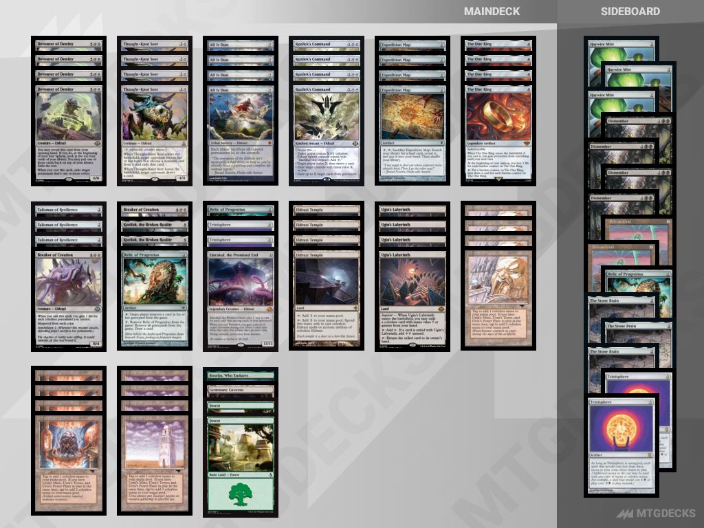 Modern Eldrazi Tron deck by Mason Grode • MTG DECKS