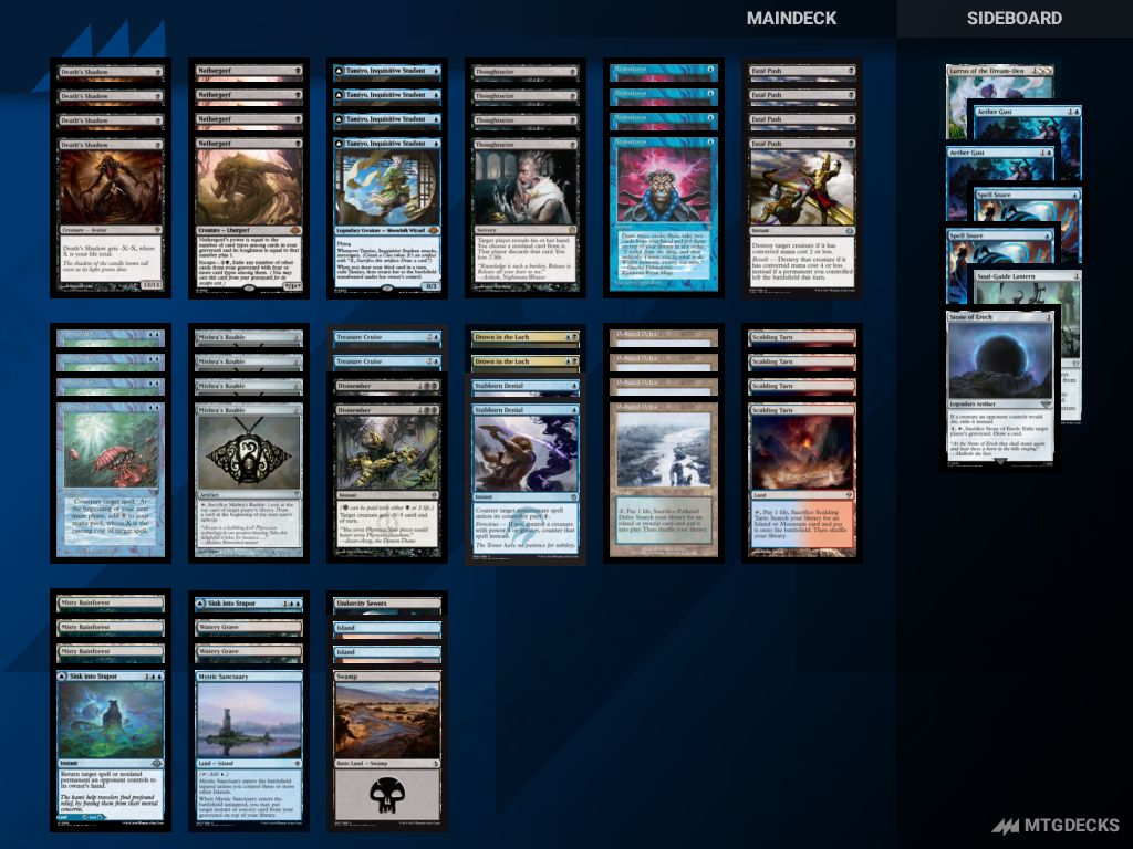 Arena Timeless UB Shadow deck by Chesthair • MTG DECKS
