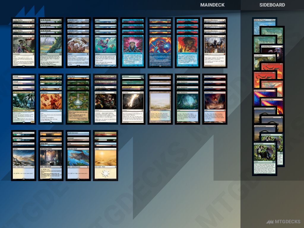 Legacy Domain Beanstalk deck by choccy_milk • MTG DECKS